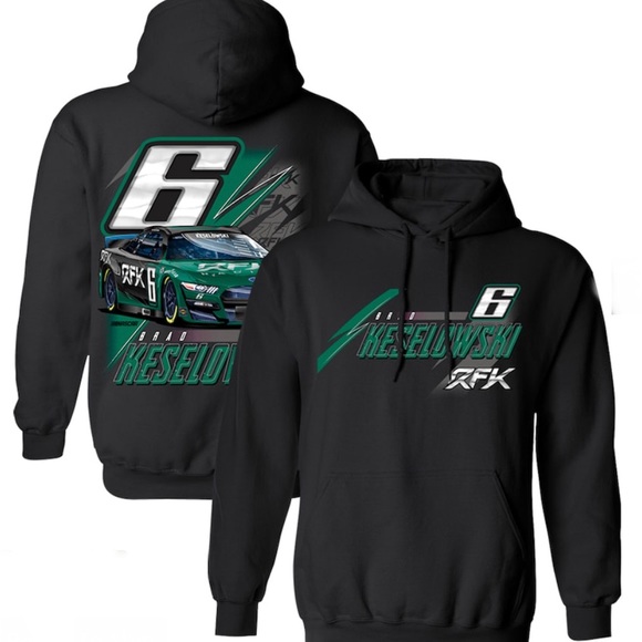 Nascar | Shirts | Nwot Brad Keselowski Rfk Racing Car Pullover Hoodie ...